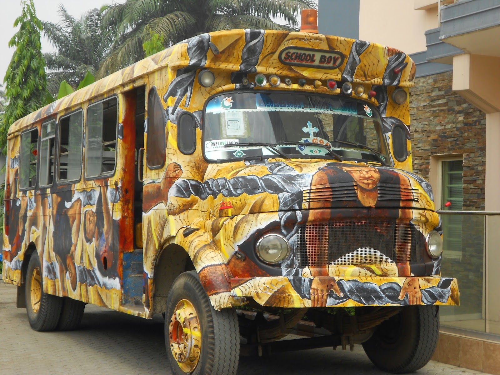 Eruobodo House: Polly Alakija transforms Molue into mobile art